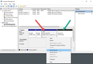 Expanding The Size of a Hyper-V Virtual Disk – Arcane Code